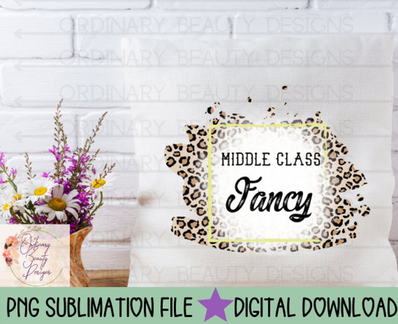 Middle Class Fancy Sublimation Design Middle Class Fancy Png - Etsy