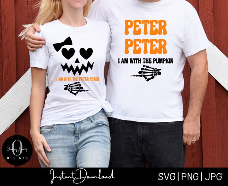 Peter Peter Pumpkin Eater Couples Shirt His and Her Shirts - Etsy