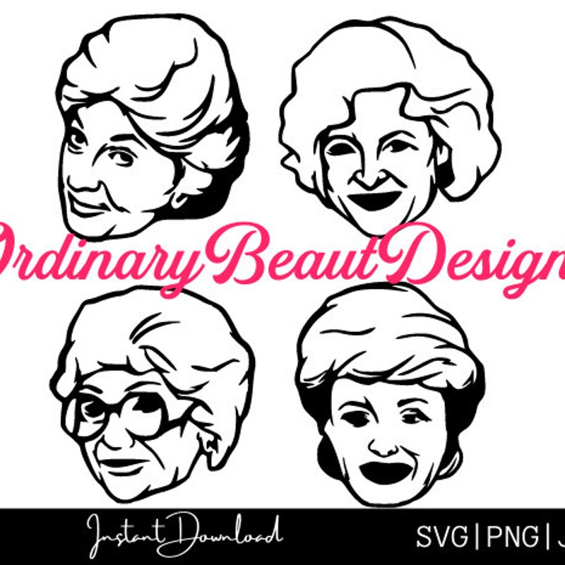Golden Girls Svg - Etsy