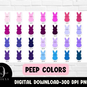 Mama Peep Png Mamas Little Peeps Add Your Own Names to - Etsy