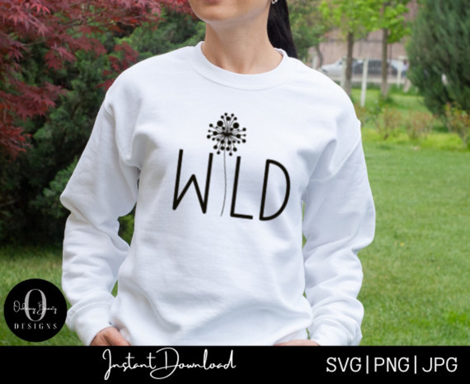 Wild Cut File Cricut Cut File Wildflower Cut File Wild - Etsy