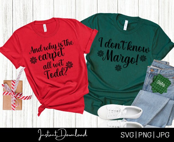 Todd and Margo SVG and Why is the Carpet Wet Todd SVG I - Etsy UK