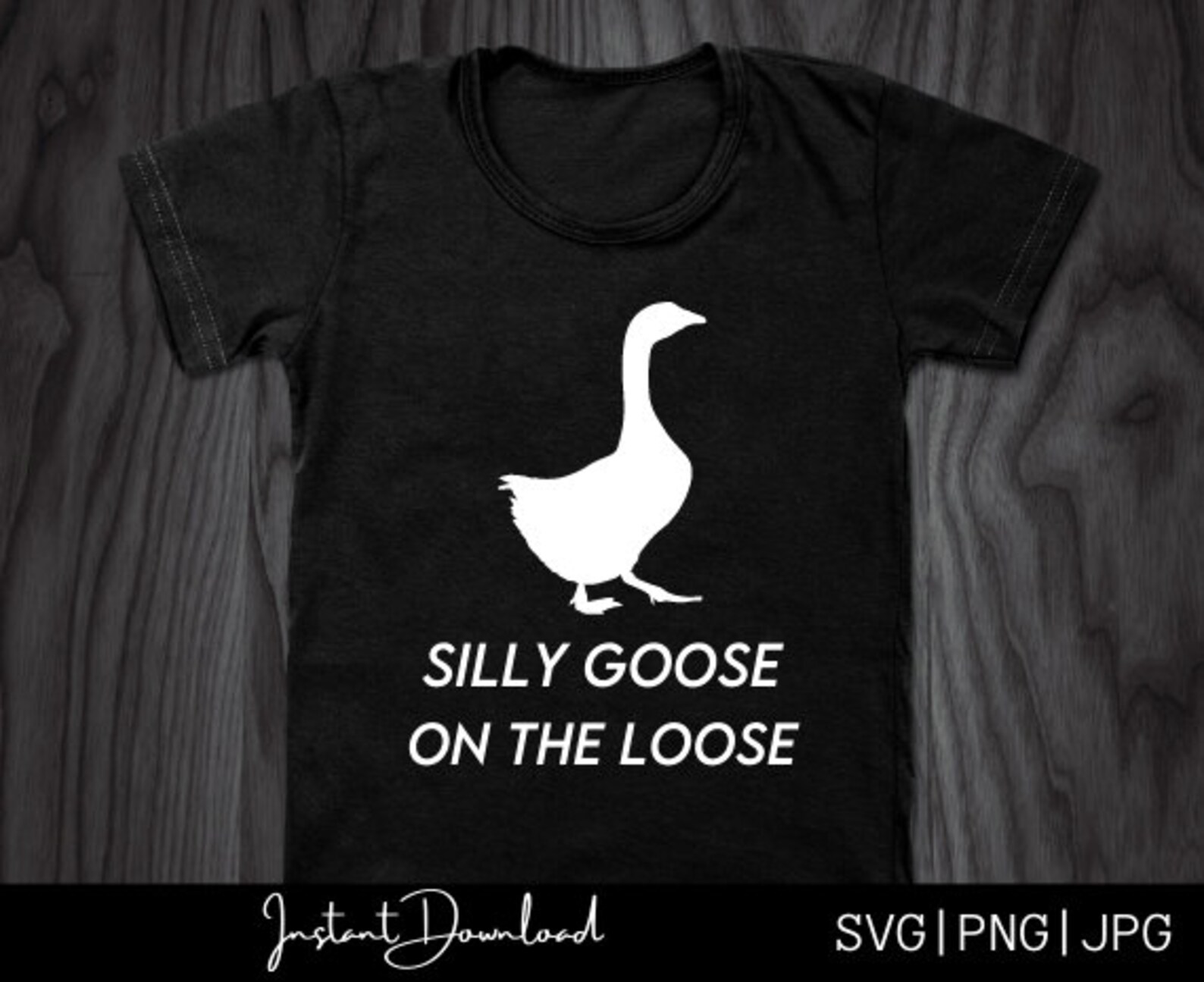 Silly Goose Svg Silly Goose on the Loose Svg Goose Svg 90s - Etsy