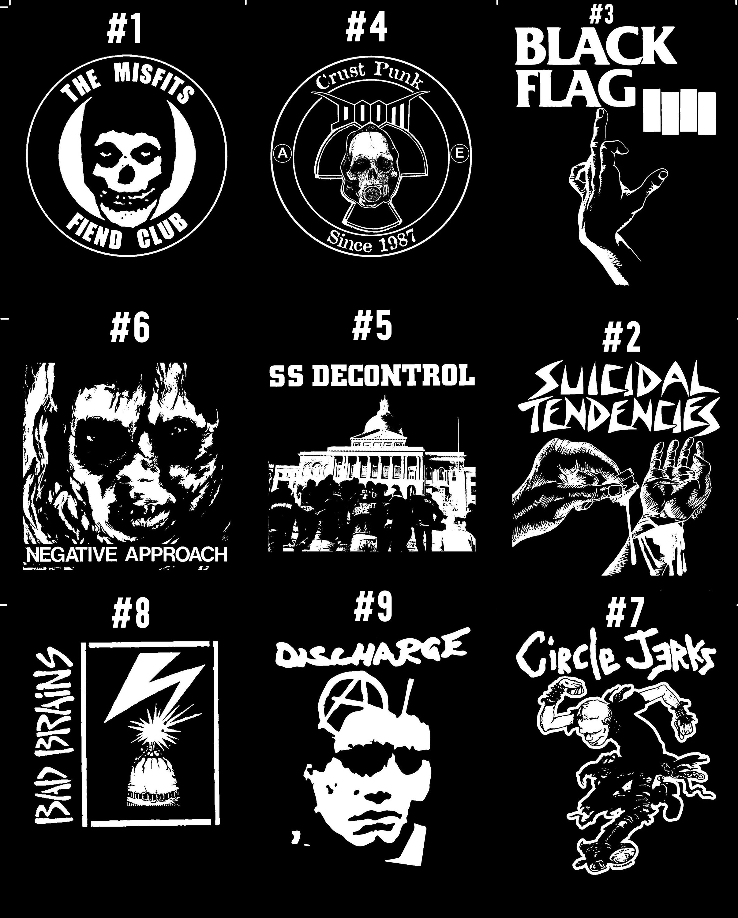 Straight Edge X Patch