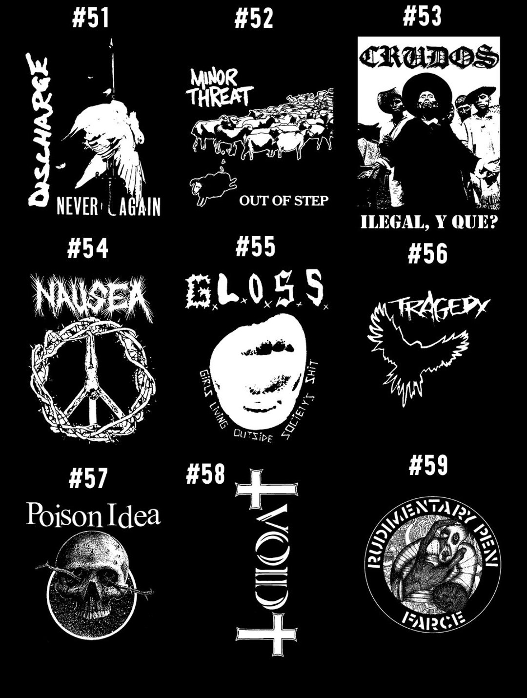 Patches Punk Hardcore Crust Power Violence Queerpunk Tragedy G.L.O.S.S ...