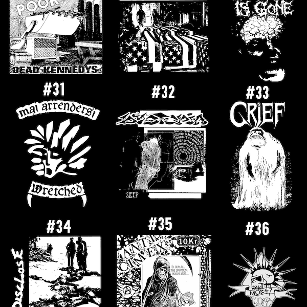 Punk Hardcore - Etsy