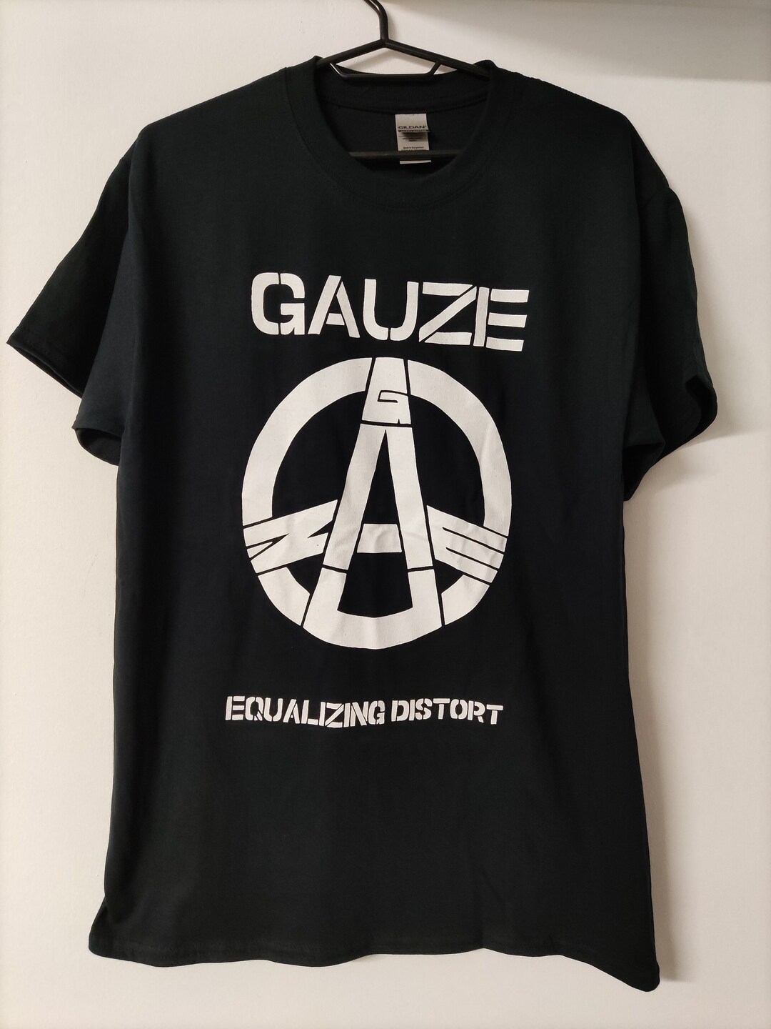GAUZE Equalizing Distort T-shirt Punk Hardcore Gism Bastard Kuro ...
