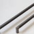 Matt Black Slim Squared Angular Kitchen Cabinet Handle 160mm Bedroom ...