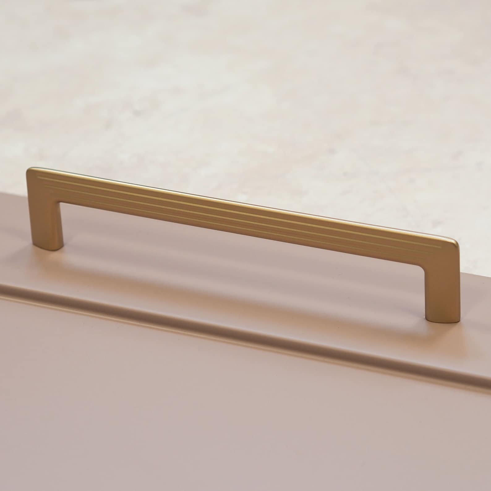 Champagne Gold Soft Brass Kitchen Cabinet D Handle 160mm Bedroom Bathroom Cupboard Door Drawer ...