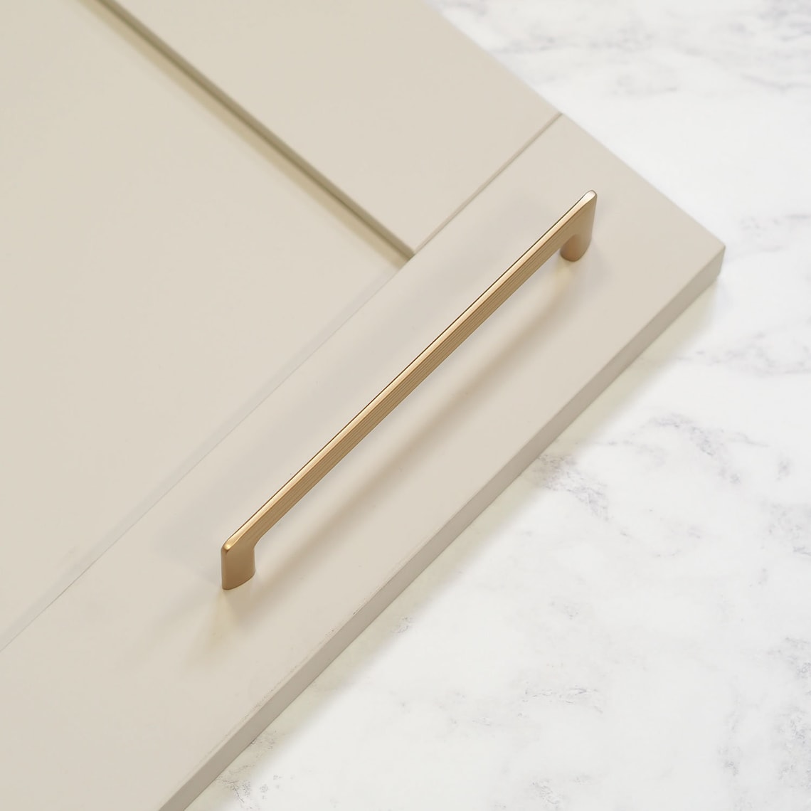 Champagne Gold Soft Brass Kitchen Cabinet D Handle 160mm Bedroom Bathroom Cupboard Door Drawer ...