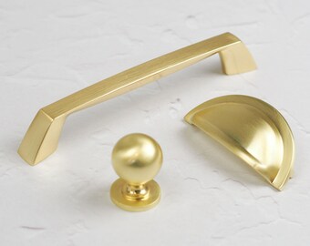 Matt Black Kitchen Cabinet Squared Angled D Handles 128mm 160mm 192mm ...