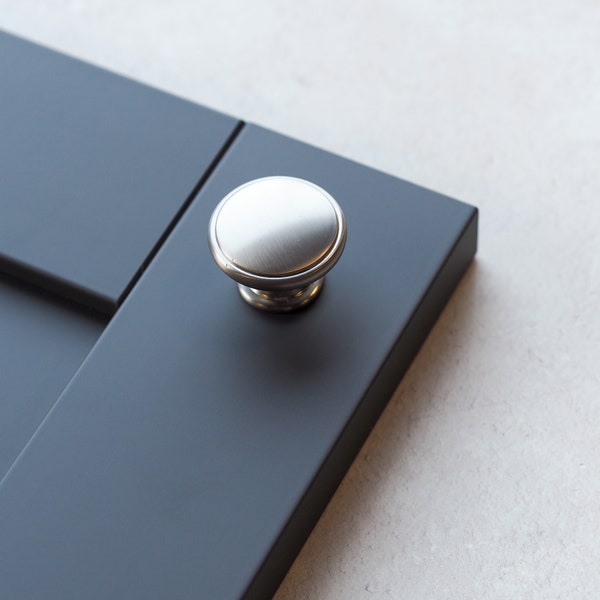 Kitchen Cabinet Knob Silver - Etsy