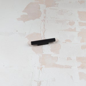 Matt Black Reeded Kitchen Cabinet Handles Cupboard Door Drawer Pull ...