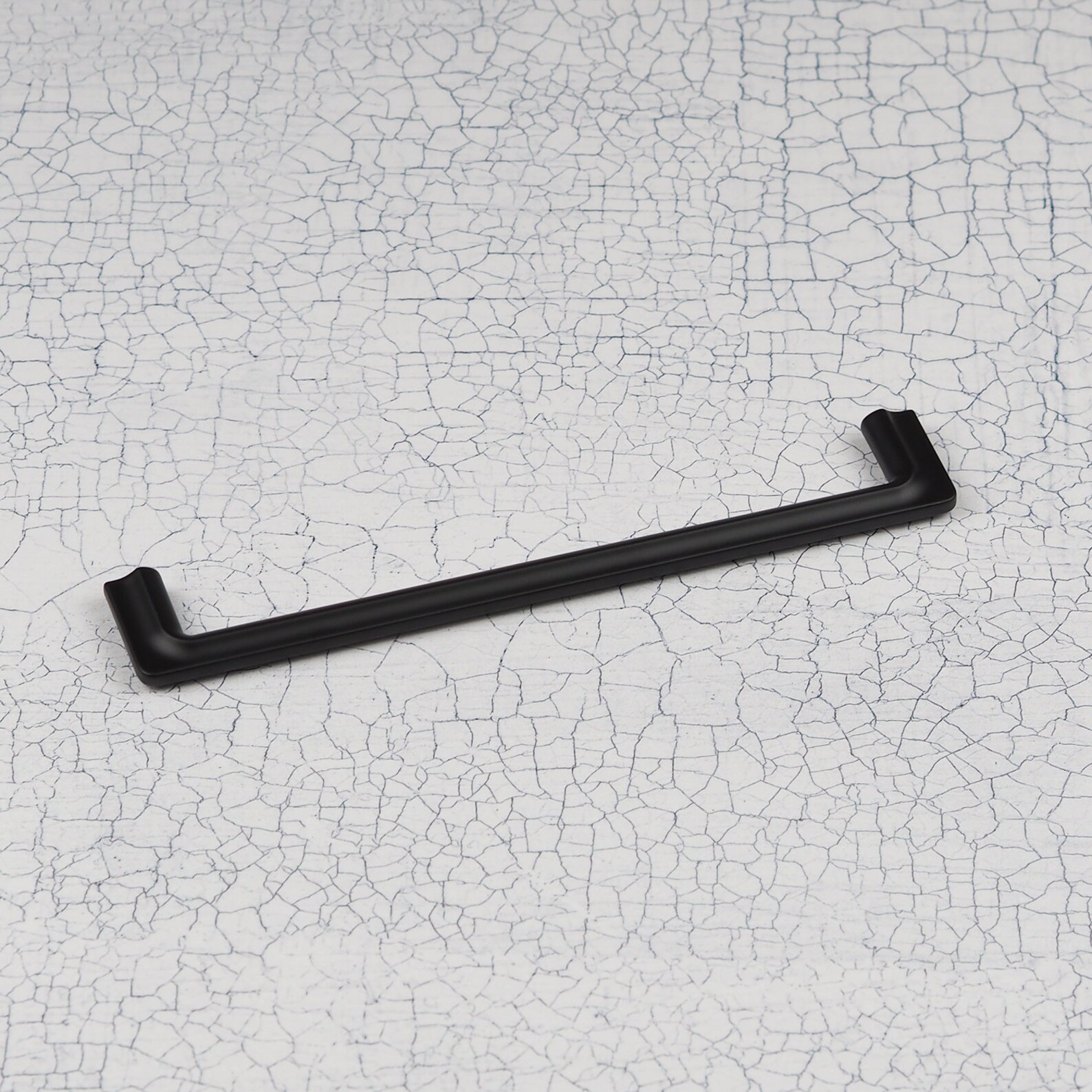 Matt Black Grooved Cupboard Handle Ribbed Texture Slim Cabinet Door ...
