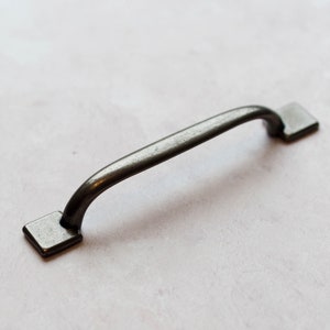 Rustic Antique Cast Iron Traditional D Handles 128mm 224mm Kitchen ...