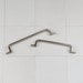 Brushed Nickel Cupboard Handle Strap Design Kitchen Cabinet Door Drawer ...