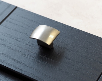 Matt Black Inset Rectangle Drawer Door Handle 96mm Pull - Etsy