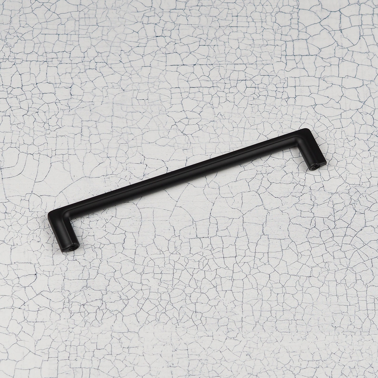 Matt Black Grooved Cupboard Handle Ribbed Texture Slim Cabinet Door ...