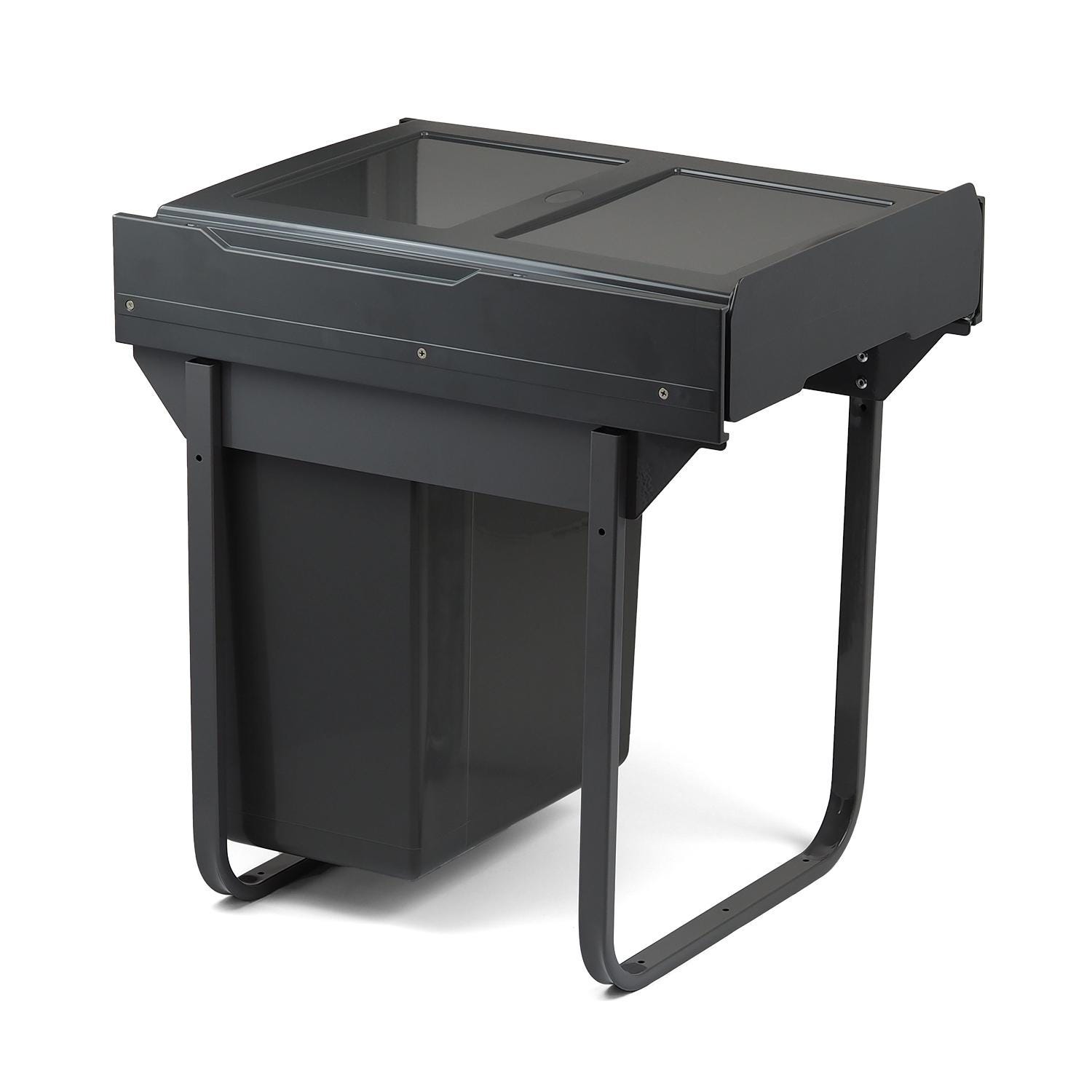 450mm Integrated Kitchen Cupboard Bin Base Mounted With Door Fixing for ...