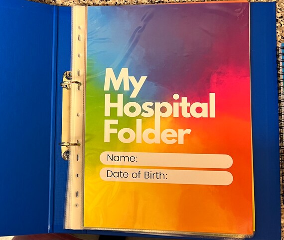 Hospital File Folder