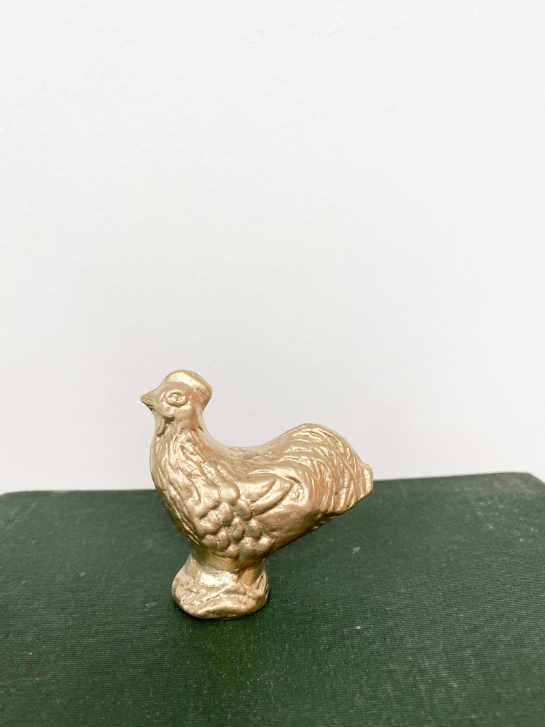 Farm Animal Figurines. Vintage Brass Animals. Cows. Pigs. - Etsy