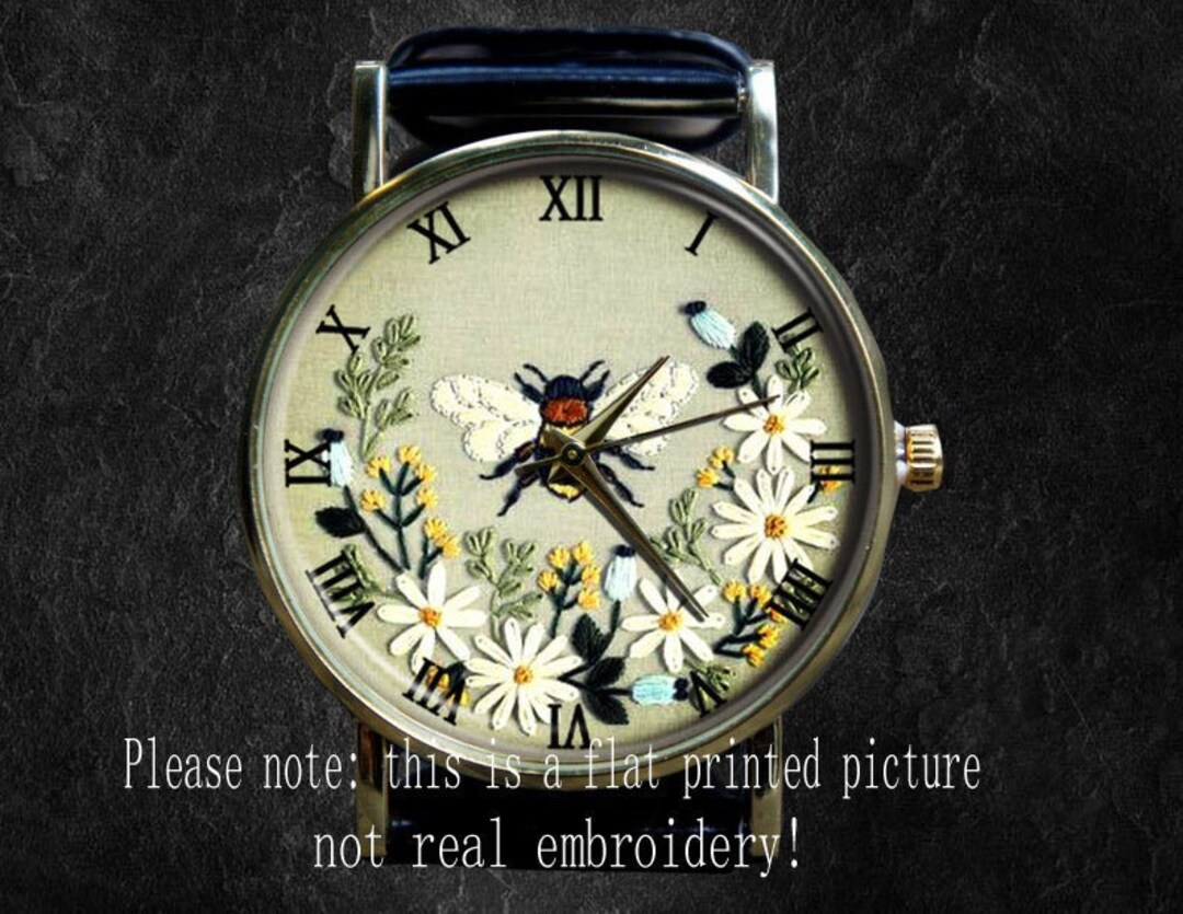 Cute Little Bee Non-embroidery Watch,personalized Watches, Men's ...