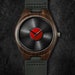 Old Record Nostalgic Time Watch, Wood Lover Watch, Unisex Watch, Walnut ...