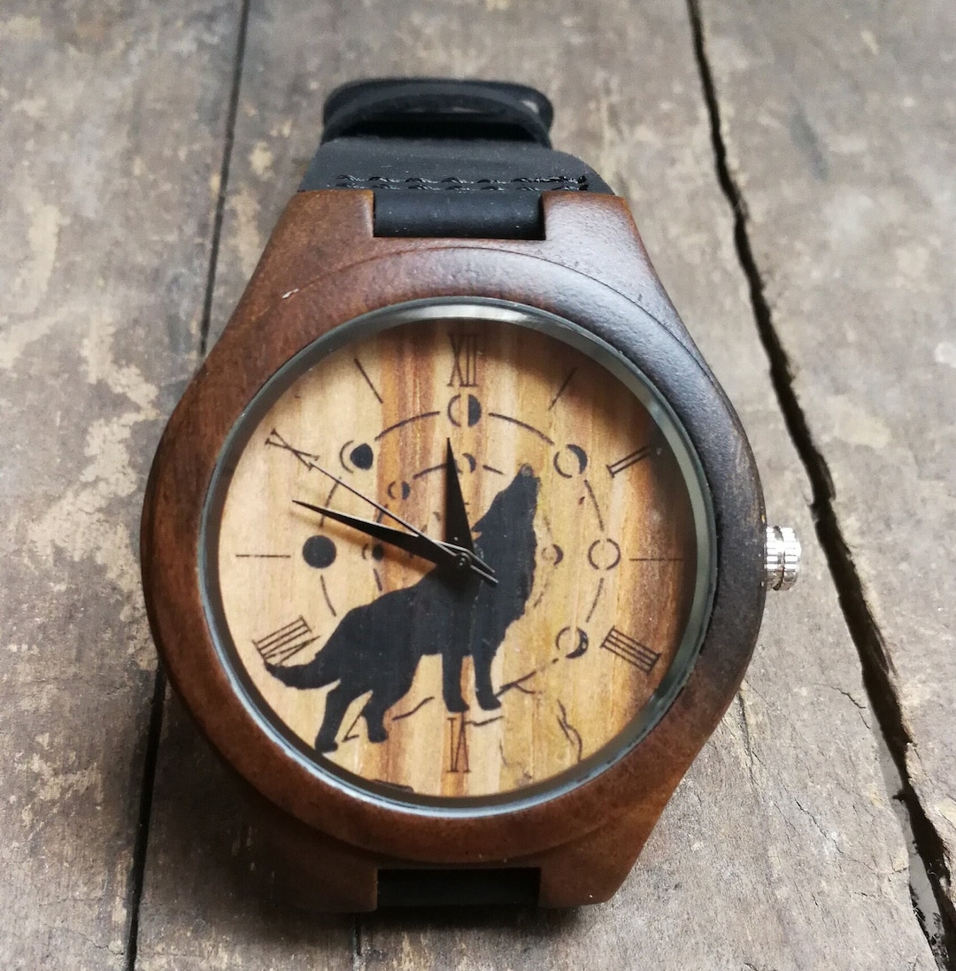Wolf's Tenacity, Team Strength Watch, Wood Lover Watch, Unisex Watch ...