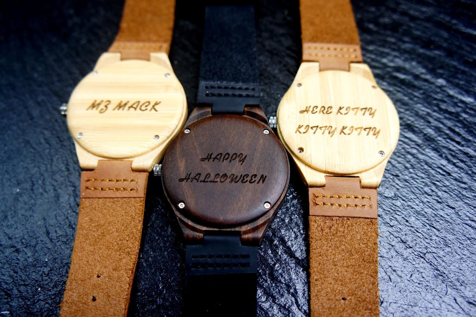 As Calm and Soothing as a Turtle Watch, Unisex Watch, Bamboo Wooden ...