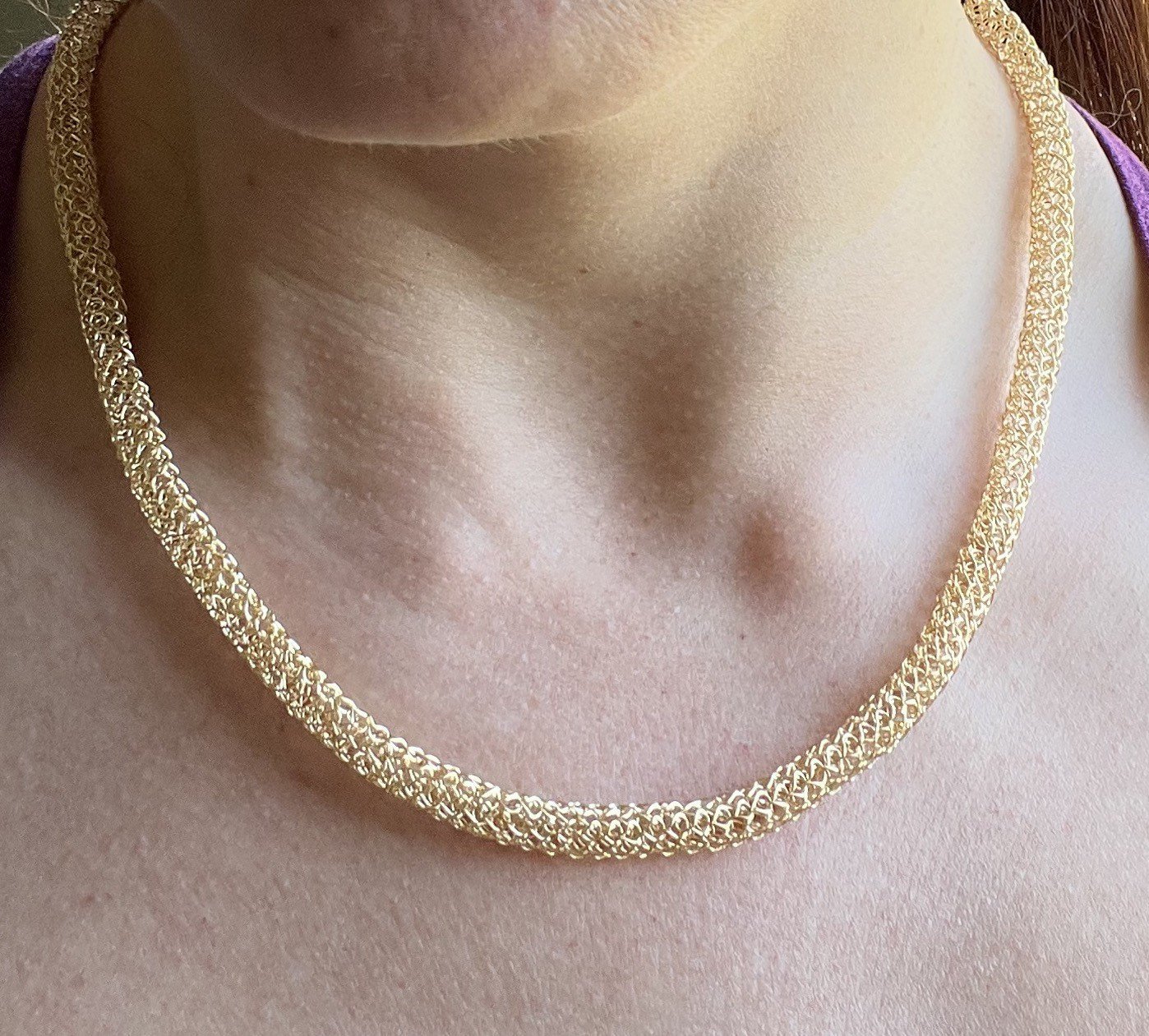 Wire Crochet Necklace 21 Elegant Necklace Silver Necklace Gold Necklace ...