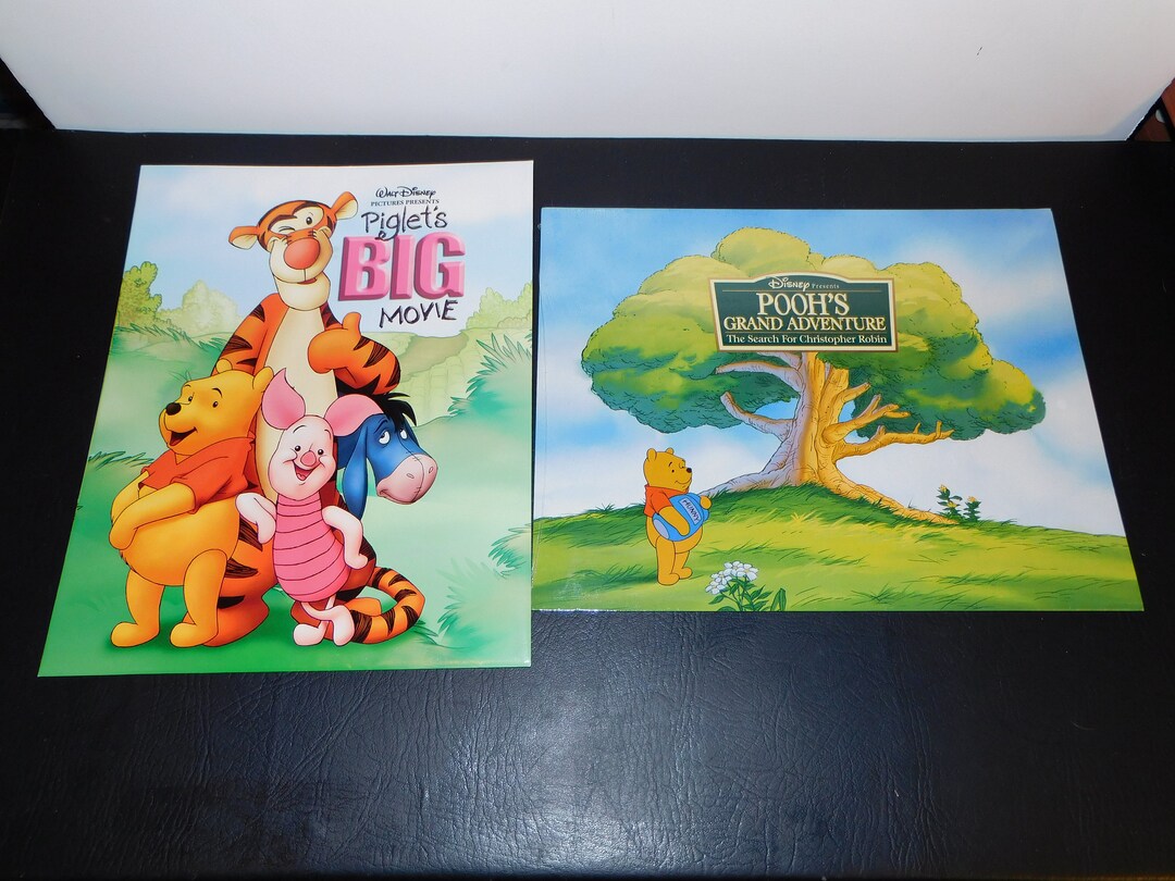 The Disney Store Piglet's Big Movie & Pooh's Grand Adventure ...