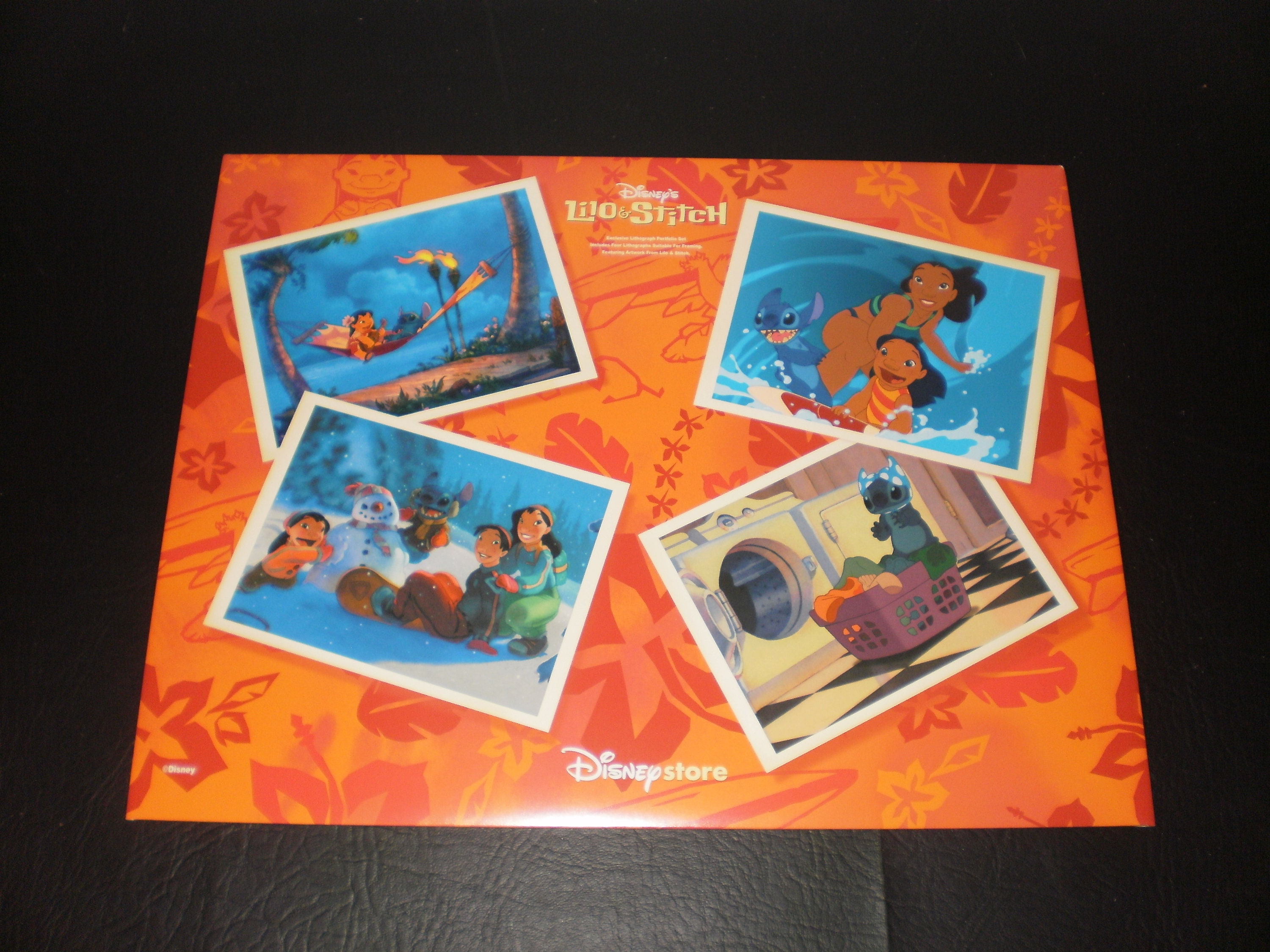 The Disney Store Lilo & Stitch and Stitch the Movie Lithographs 1990's ...