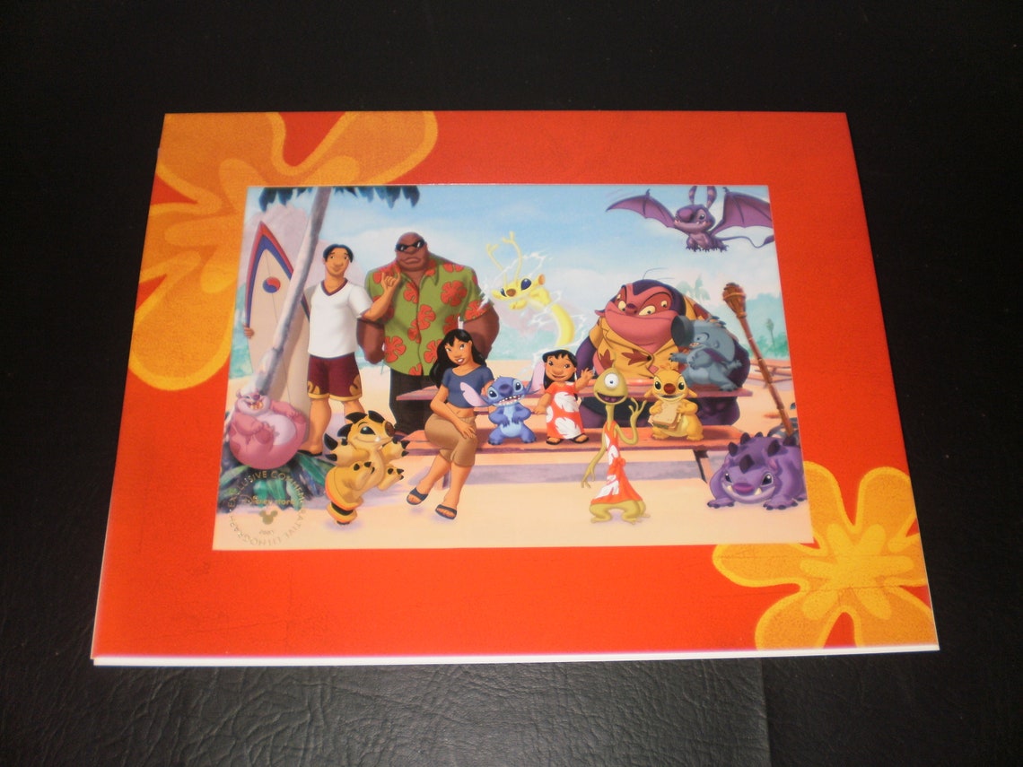 The Disney Store Lilo & Stitch and Stitch the Movie Lithographs 1990's ...