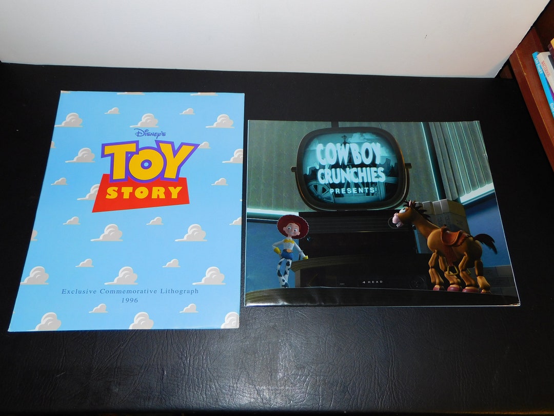 The Disney Store Toy Story and Toy Story II Lithographs 1990's Pick ...