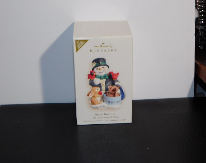 Hallmark Keepsake Snow Buddies 10th Anniversary Edition Christmas ...