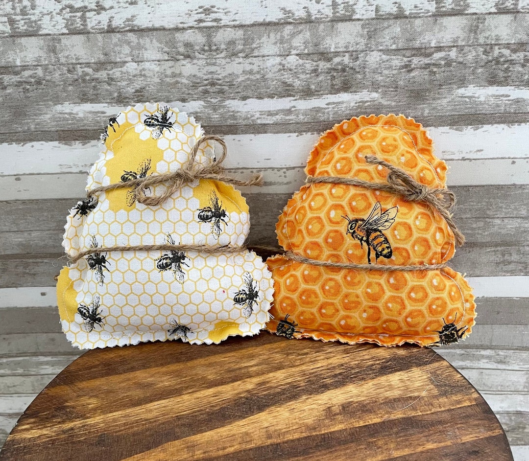 Fabric Bee Hive/bee Hive/bee Theme/ Bumble Bee/ Bee Decor/bee Tiered ...