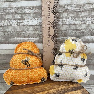 Fabric Bee Hive/bee Hive/bee Theme/ Bumble Bee/ Bee Decor/bee Tiered ...