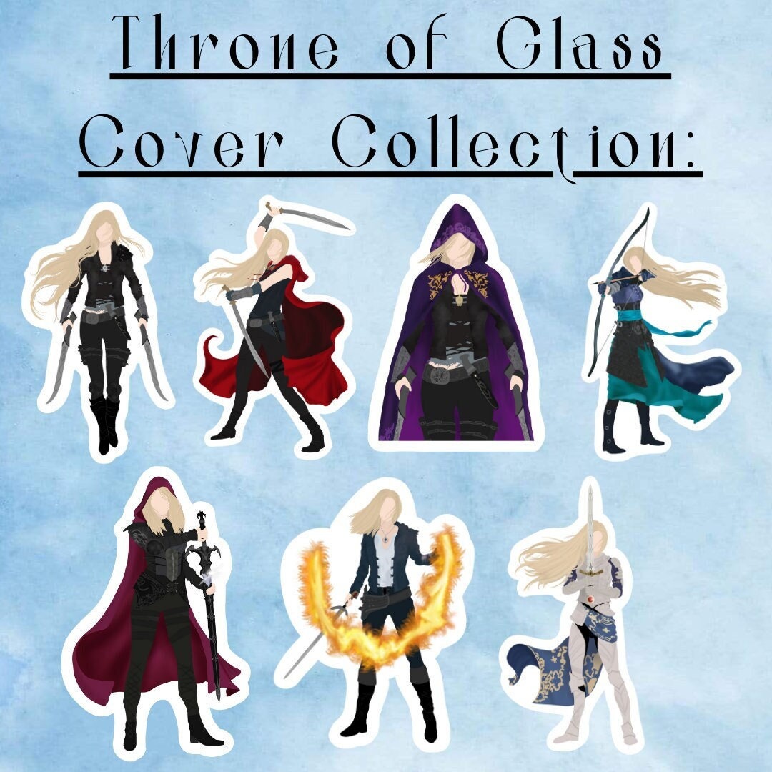 Throne of Glass Covers Collection | Tog, Tog Stickers, Tog Covers, Com ...