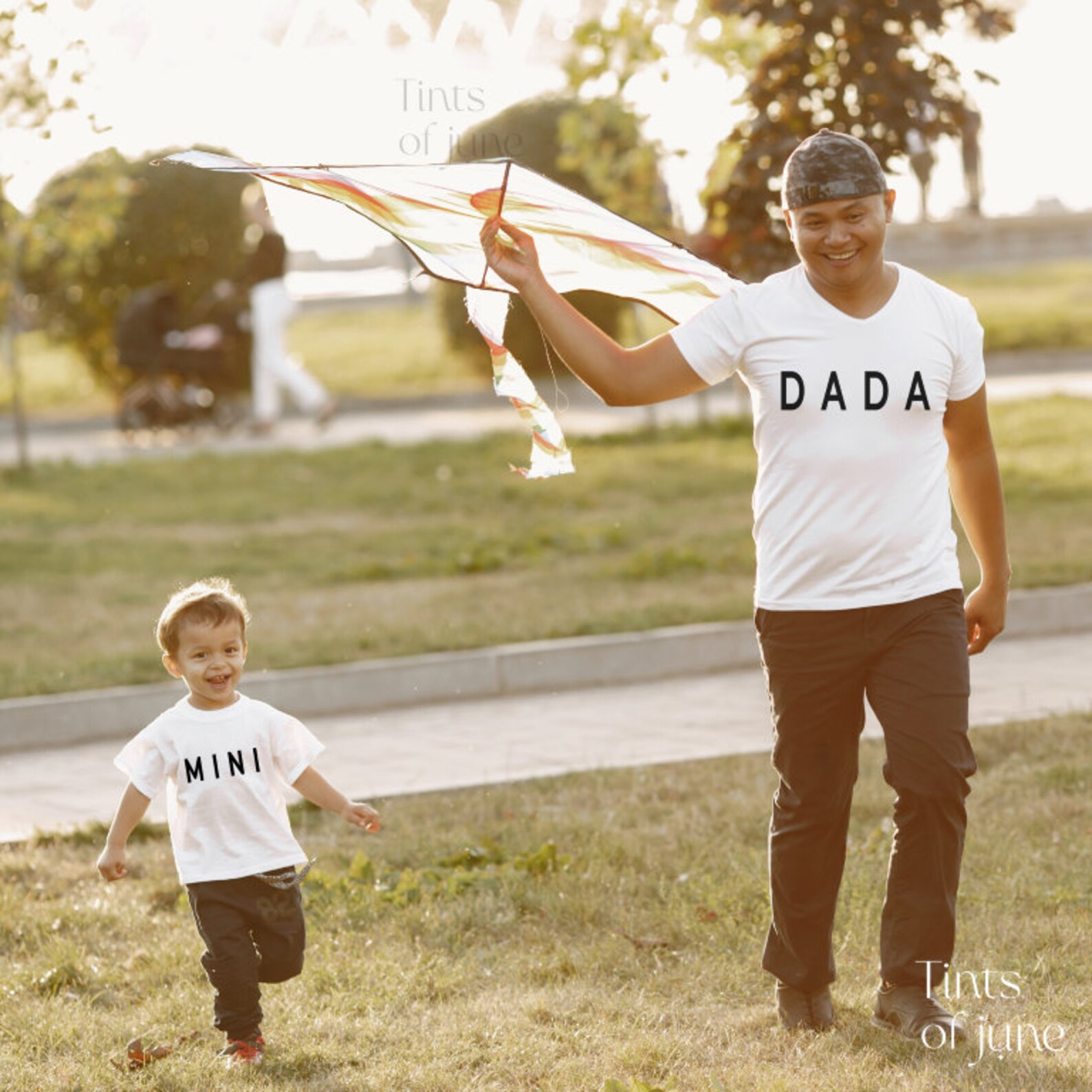 Dad Mini PNG Fathers Day Svg Dad Mini SVG File Dad and Son - Etsy