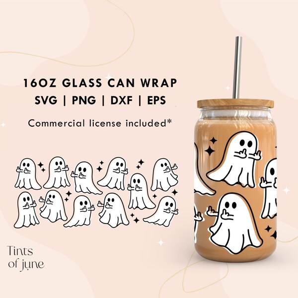 Can Glass Svg - Etsy