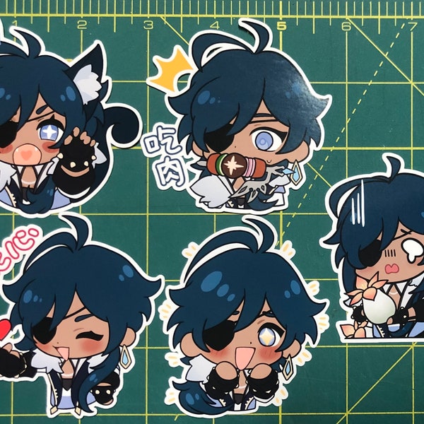 Kaeya Stickers - Etsy