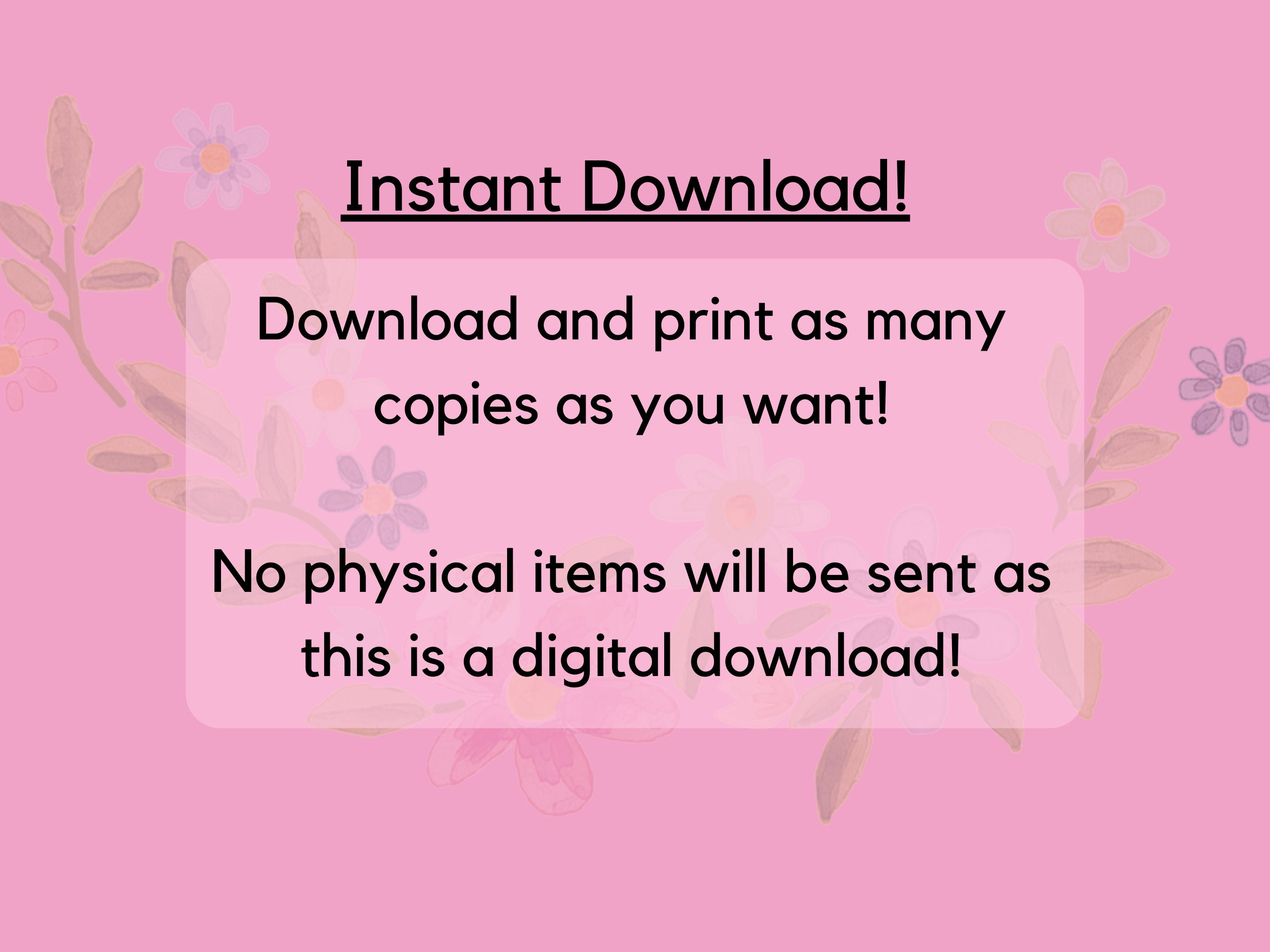 Pink Floral Love Printable Note Paper Stationery With Envelope, A4, US ...