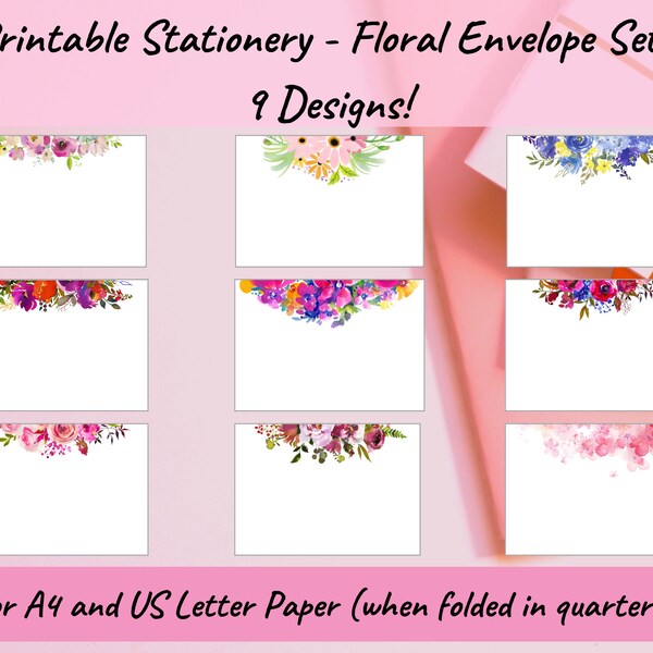 Roses Envelope - Etsy