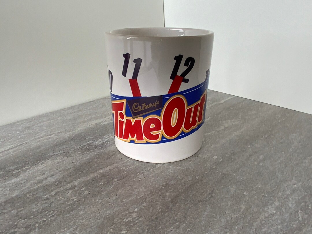 Vintage-coffe-mug-Cadburys-time out-retro-collectible-rare-coffe mug ...