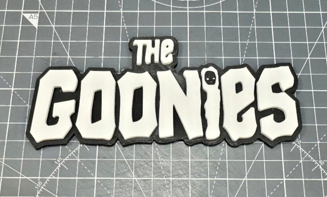 The Goonies 3D Printed Sign Stand - Etsy