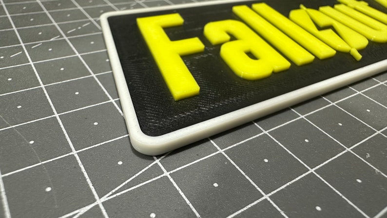 Fallout 4 Logo 3D Printed Sign - Etsy