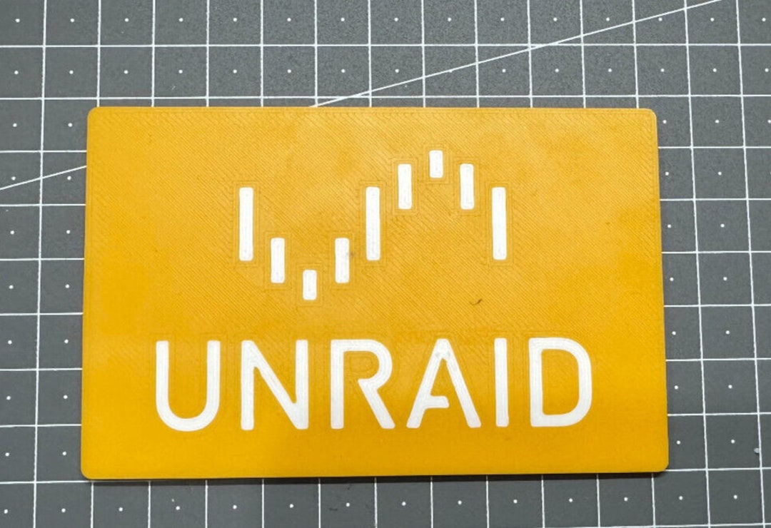 Unraid Logo - 3D Printed Sign Stand - Etsy UK