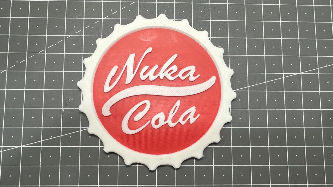 Nuka Cola Logo 3D Printed Sign Fallout - Etsy