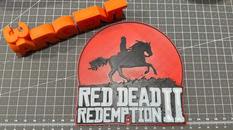 Red Dead Redemption 2 Sign 3D Printed Sign - Etsy