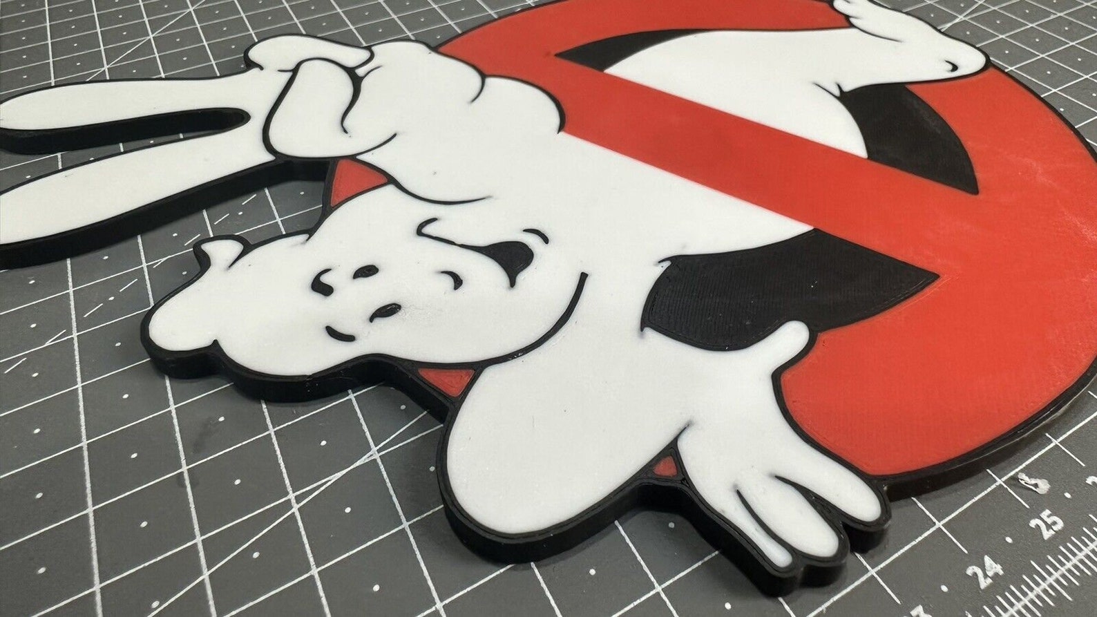 Ghostbusters 2 Logo 3D Printed Sign Stand - Etsy UK